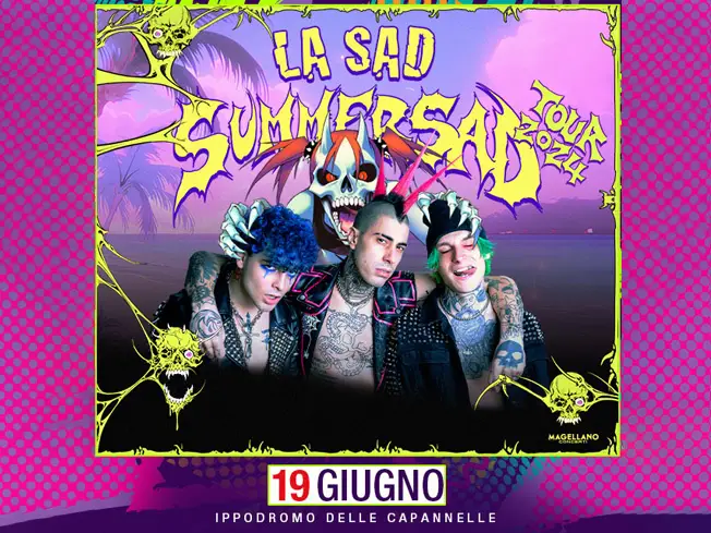 La Sad in concerto a Roma il 19 Giugno 2024 | Hip Hop Starz Tour